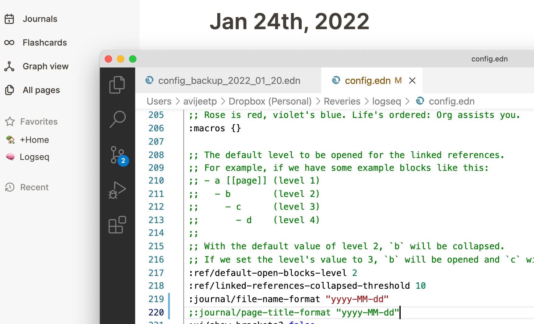 Incorrect Journal File Name Format · Issue 4019 · Logseq Logseq · Github