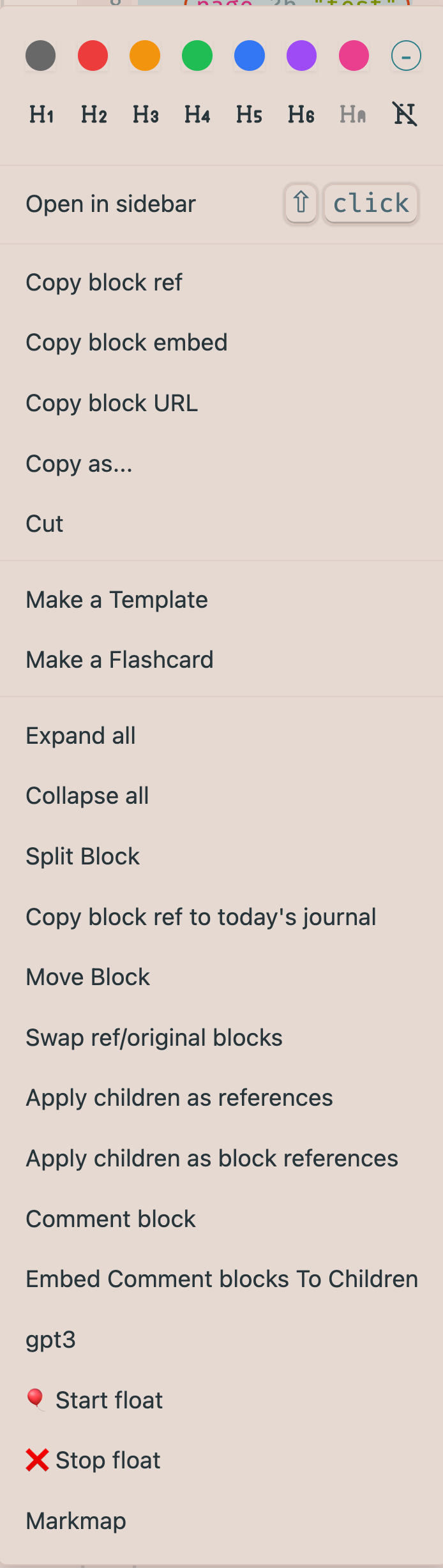 `(Dev) Show block data` option missing after right clicking a bullet · Issue #7056 · logseq ...