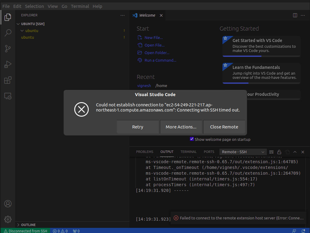 Remote SSH not working after the recent update. · Issue #5381 · microsoft/vscode-remote-release ...