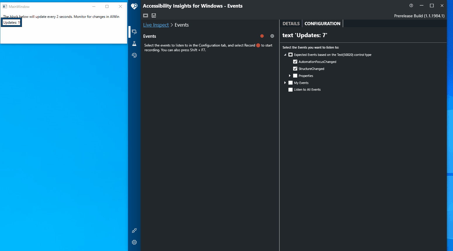 Some UIA PropertyChanged events are not being generated · Issue #7261 ...