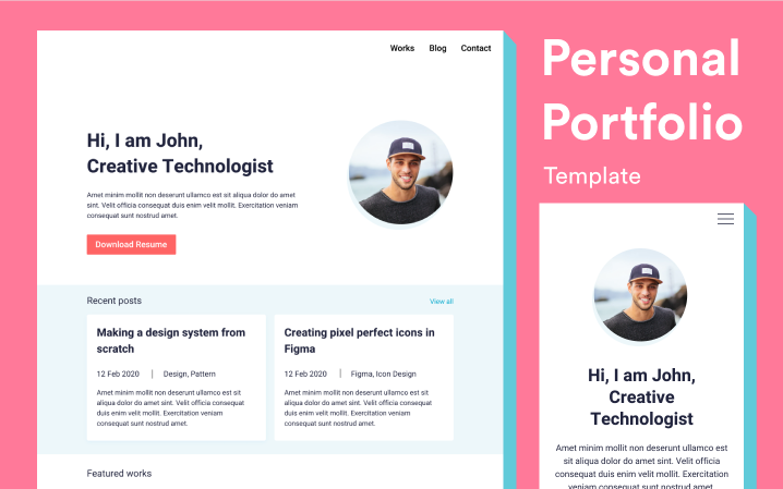 GitHub - ntgomes/angular-contentful-portfolio: A template for a portfolio/resume website using ...
