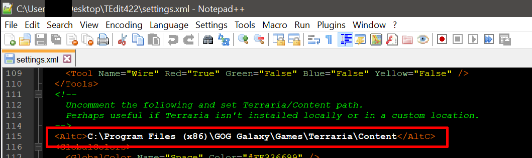 Game Directory choice in-software · Issue #1538 · TEdit/Terraria-Map-Editor · GitHub