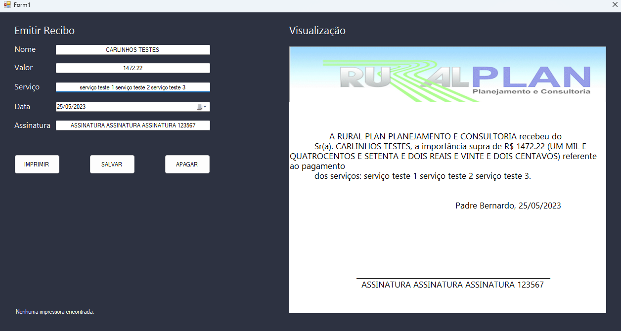 GitHub - gHenriqueCarlos/Gerador-De-Recibos: Gera recibos com base em um arquivo .docx, sendo ...