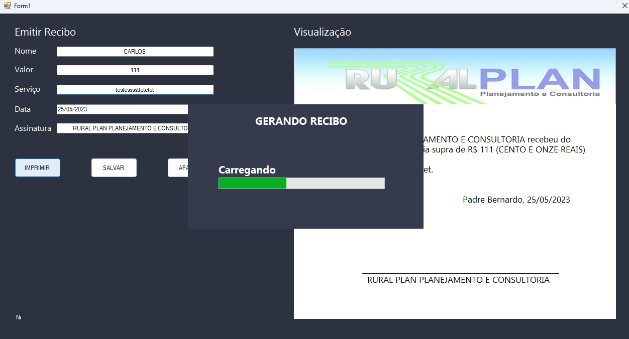 GitHub - gHenriqueCarlos/Gerador-De-Recibos: Gera recibos com base em um arquivo .docx, sendo ...