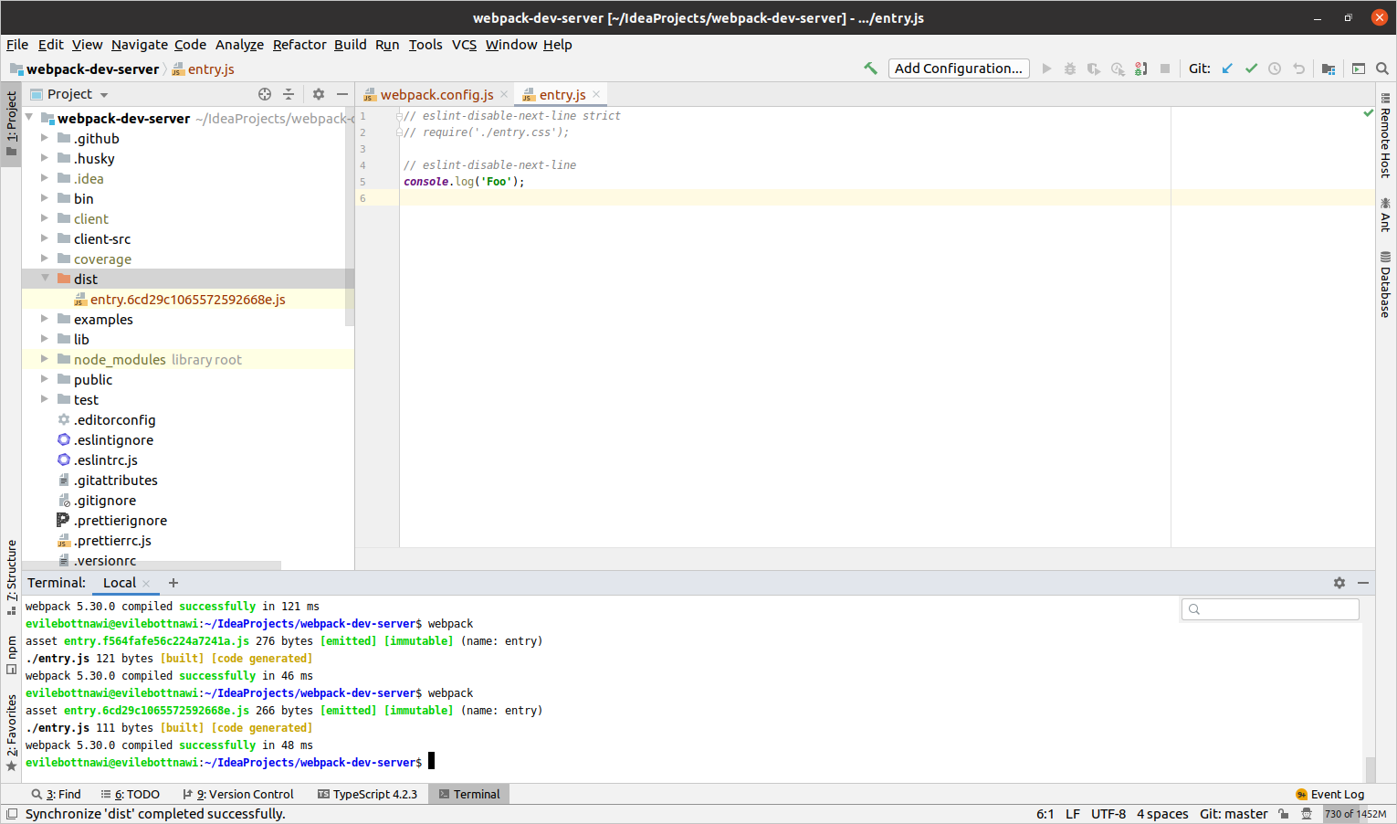 Option output.clean ignored and violating options schema · Issue #4806 ...