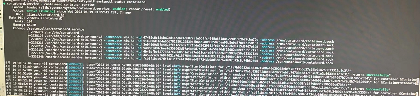 Node is still not ready after starting cni · Issue #8419 · containerd/containerd · GitHub