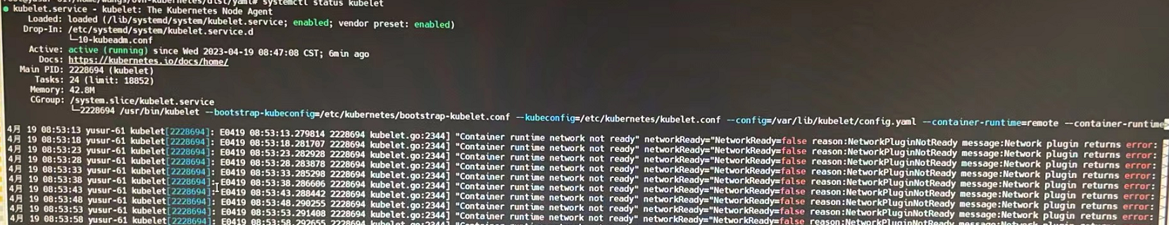 Node is still not ready after starting cni · Issue #8419 · containerd/containerd · GitHub