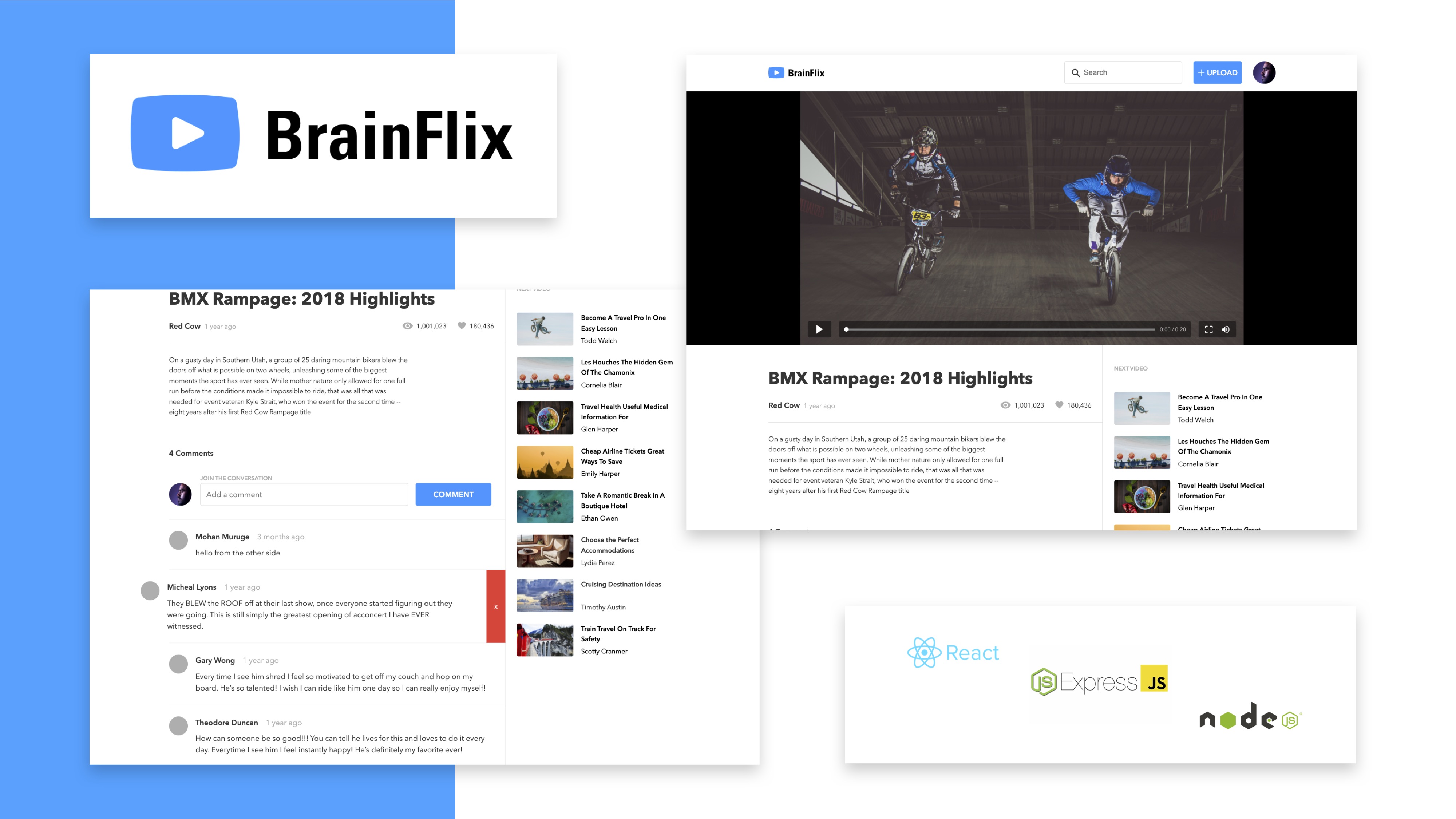 GitHub - nchchow/brainflix
