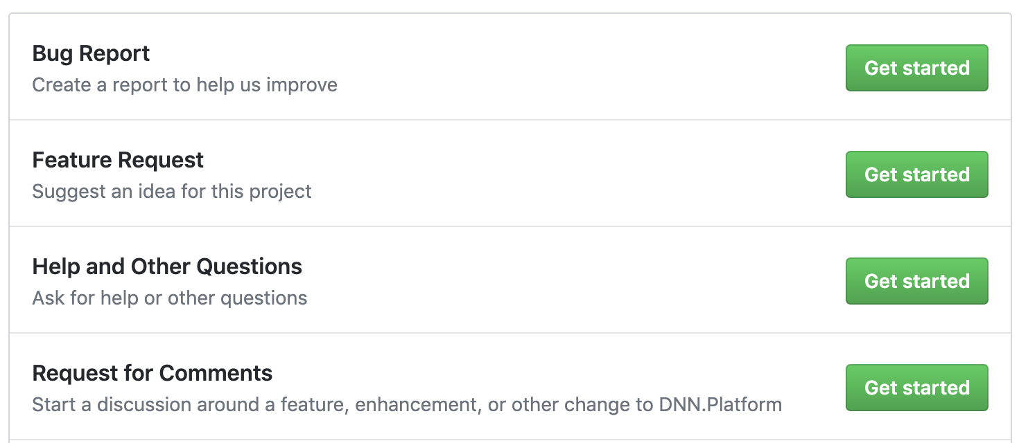 Streamline issue templates to focus on bugs and enhancements · Issue ...