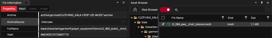 Mod Browser: search ignores archive · Issue #1392 · WolvenKit/WolvenKit · GitHub