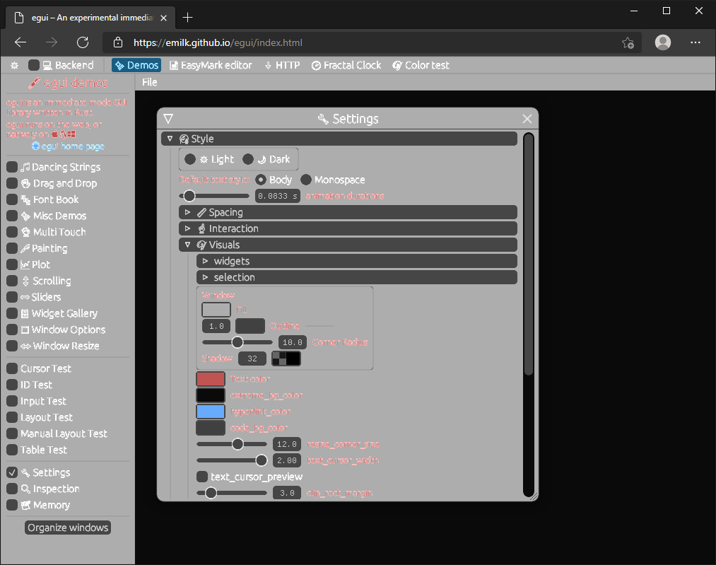Multiple issues with font texture. · Issue #454 · emilk/egui · GitHub