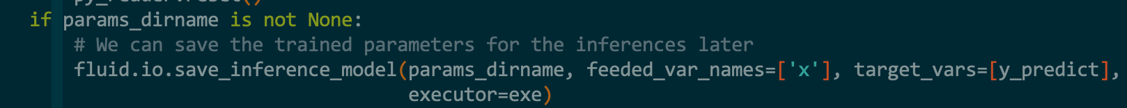 使用pyreader读取数据,如何在saveinferencemodel存储feed变量 · Issue 16113 · Paddlepaddlepaddle · Github 3593