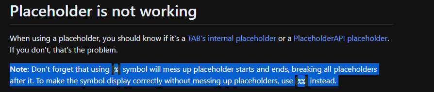 BossBar Placeholder · Issue #641 · NEZNAMY/TAB · GitHub