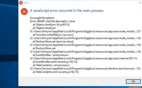 Bad File descriptor, close · Issue #66 · sindresorhus/electron-store · GitHub