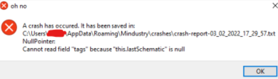 Cannot read field "tags" because "this.lastSchematic" is null · Issue #6614 · Anuken/Mindustry ...