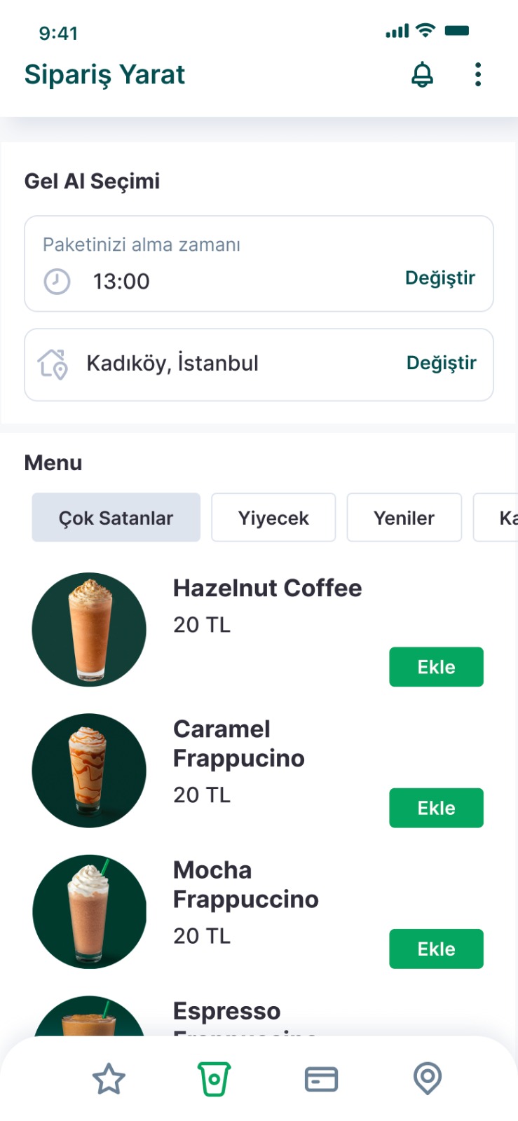 Github Nuriulgen Starbucks App