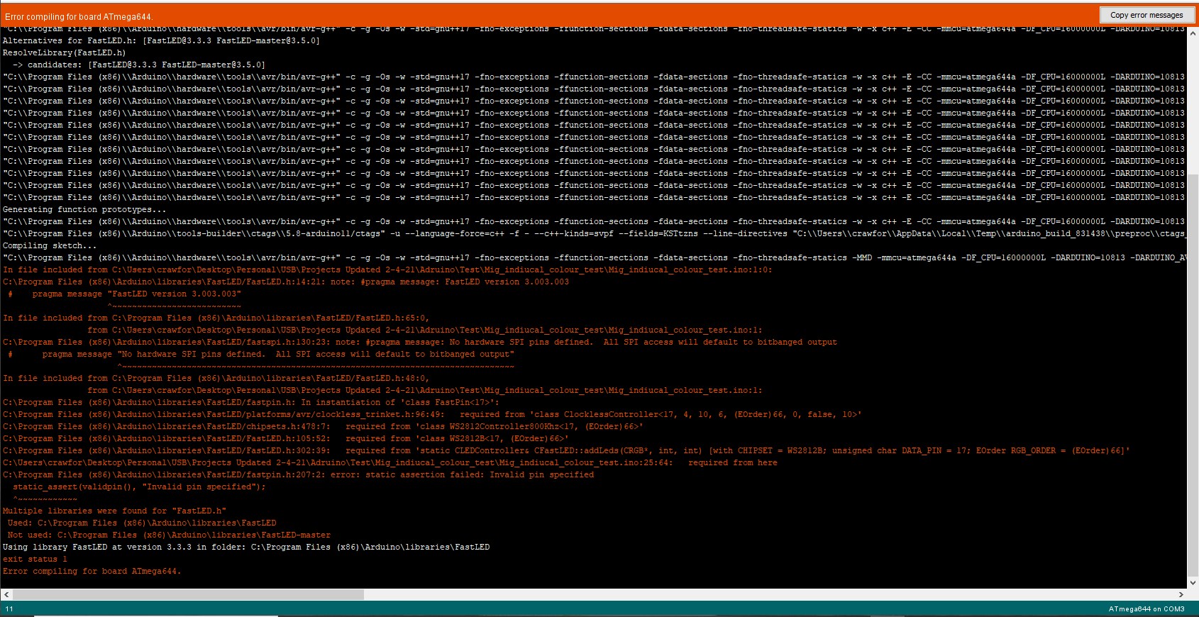 ATmega 644A Compiling Error with Fastled · Issue #244 · MCUdude ...