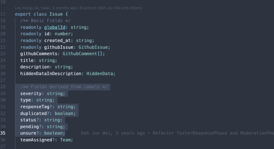 Take advantage of Typescript to use more types instead of String · Issue #976 · CATcher-org ...