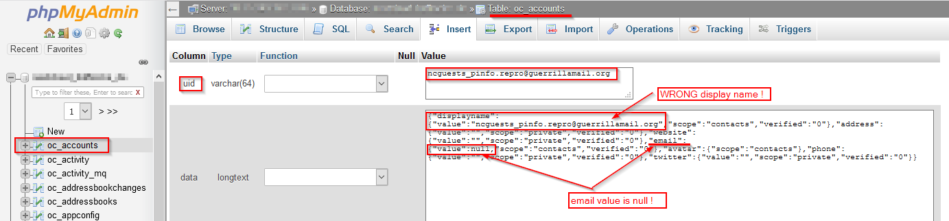 Personal Info of the guest user logged in is showing wrong Display Name and empty eMail to the ...