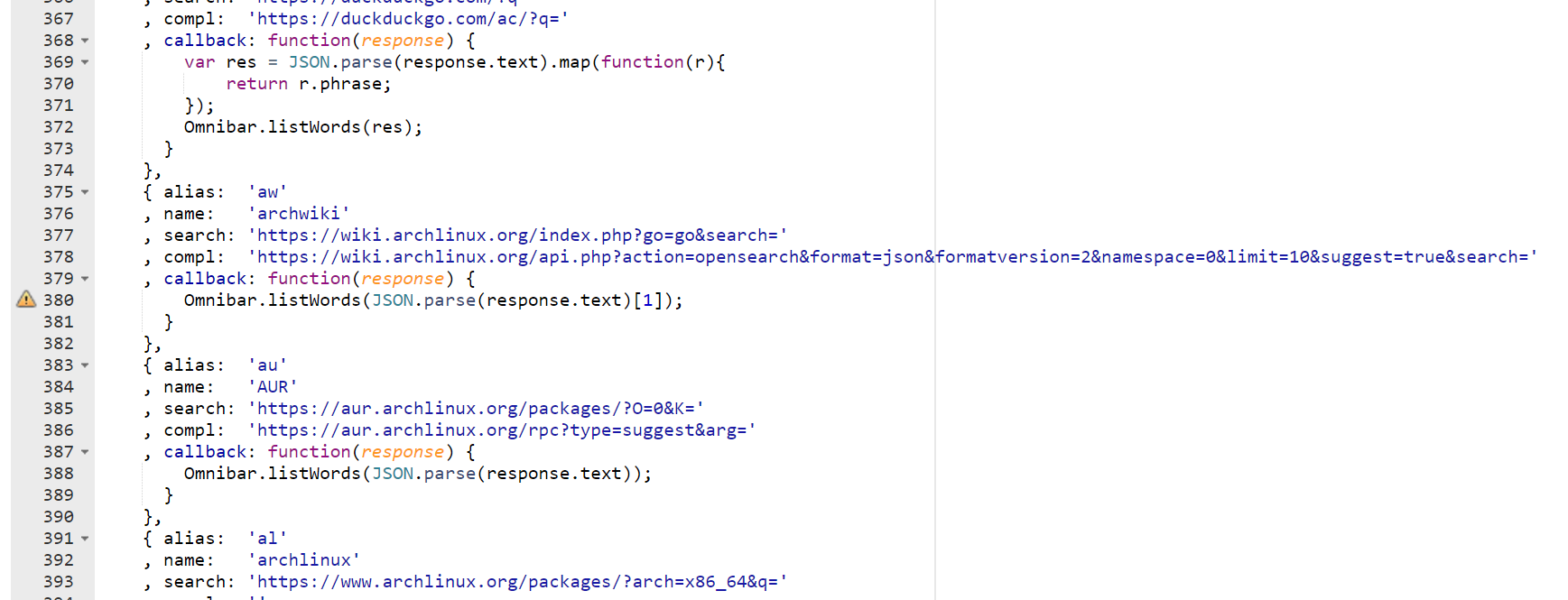 "Too many errors" warning message in ace editor for long settings file · Issue #523 · brookhong ...