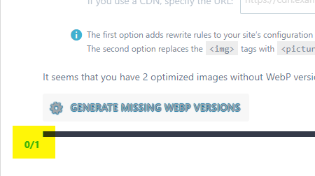Improve the "Generate Missing WebP Versions" Function in the Settings Page · Issue #549 · wp ...
