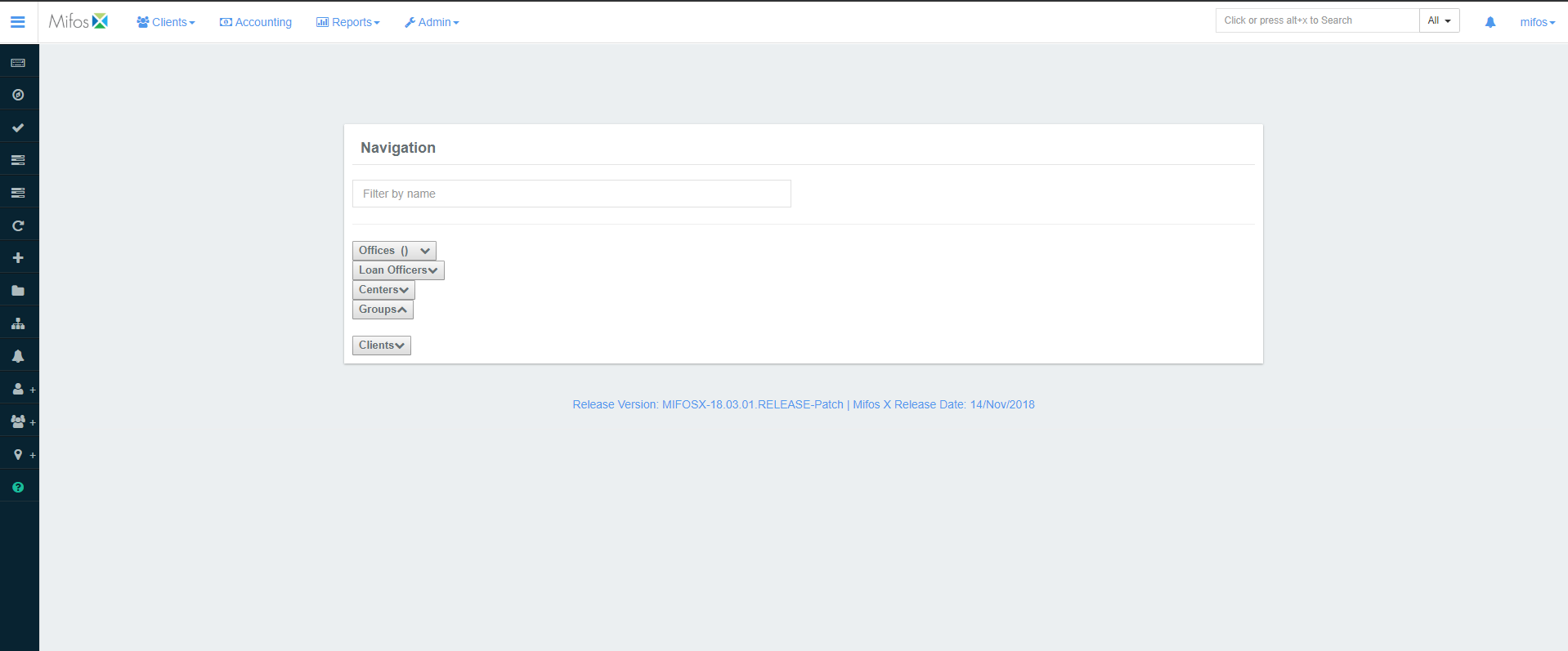 Missing Information in Navigation page · Issue #3090 · openMF/community-app · GitHub
