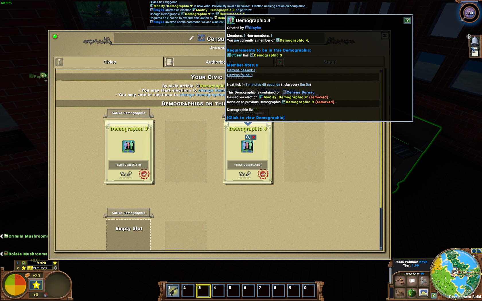 USER ISSUE: Delete dependent Demographics · Issue #18188 · StrangeLoopGames/EcoIssues · GitHub