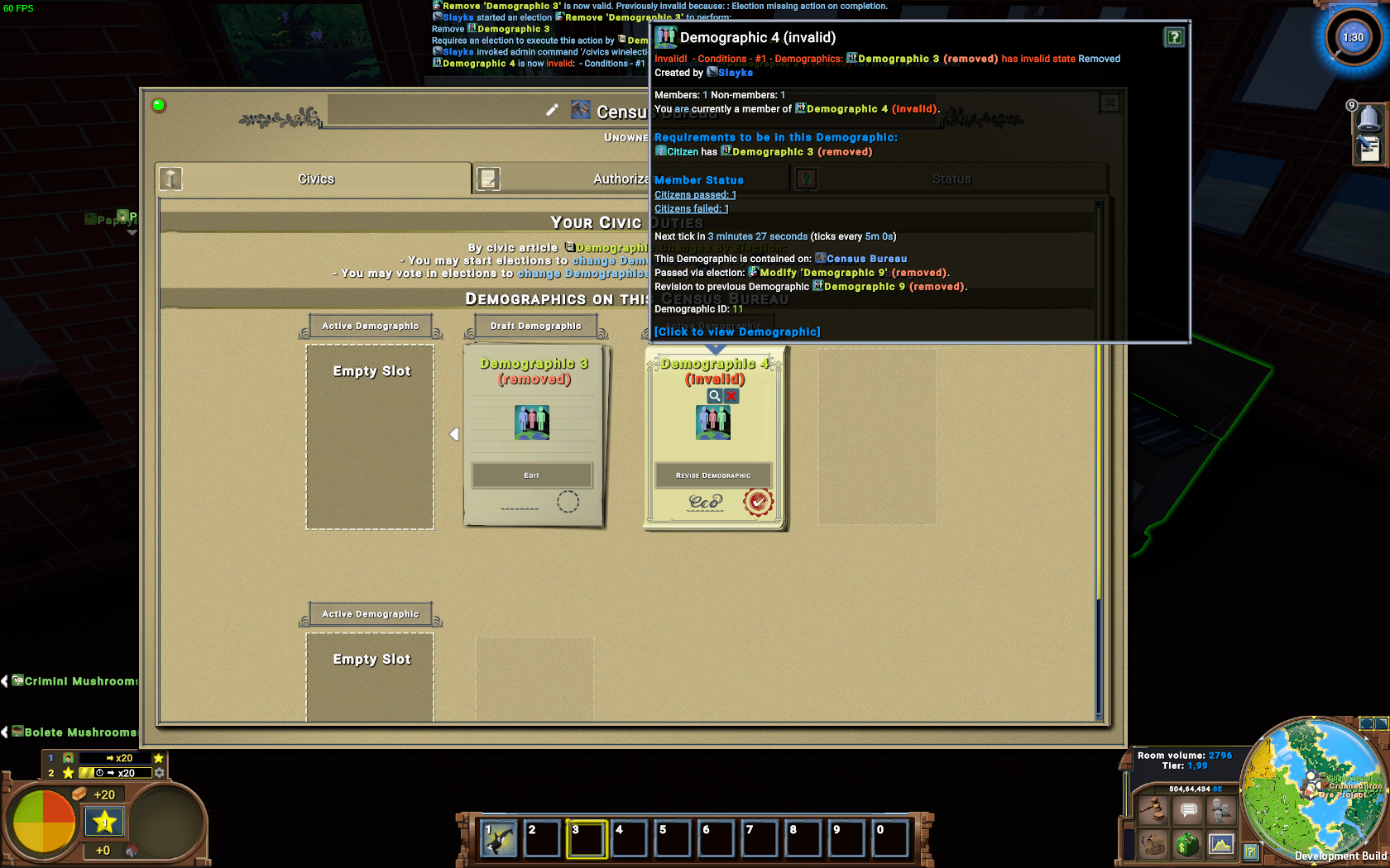 USER ISSUE: Delete dependent Demographics · Issue #18188 · StrangeLoopGames/EcoIssues · GitHub