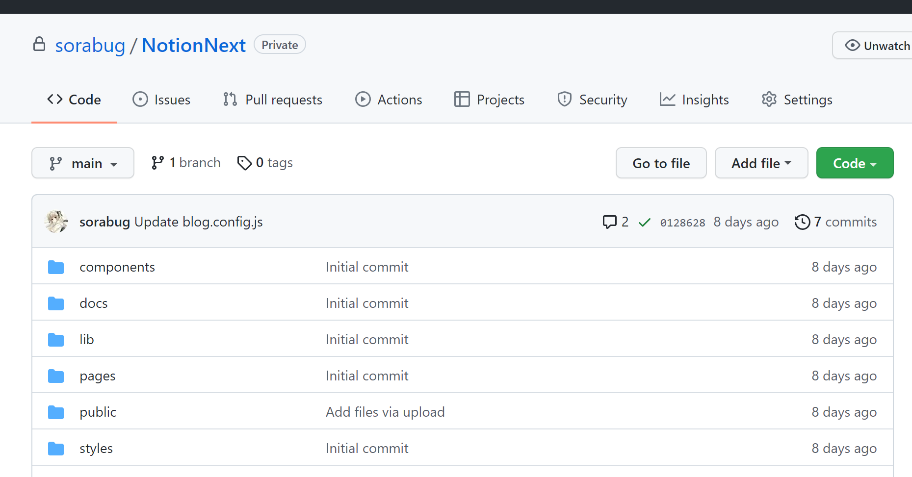 没fork，如何更新源码 · Issue #107 · tangly1024/NotionNext · GitHub
