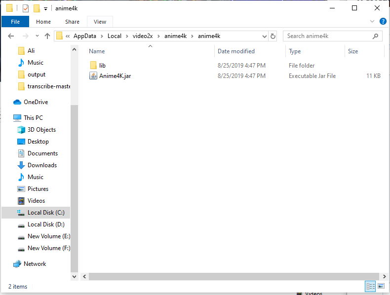 Anime4k directory problem video2x_setup.py · Issue #141 · k4yt3x ...