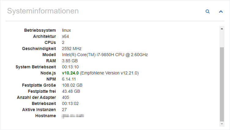 Update On 5 1 1 No Scripts Displayed · Issue 811 · Iobroker Iobroker