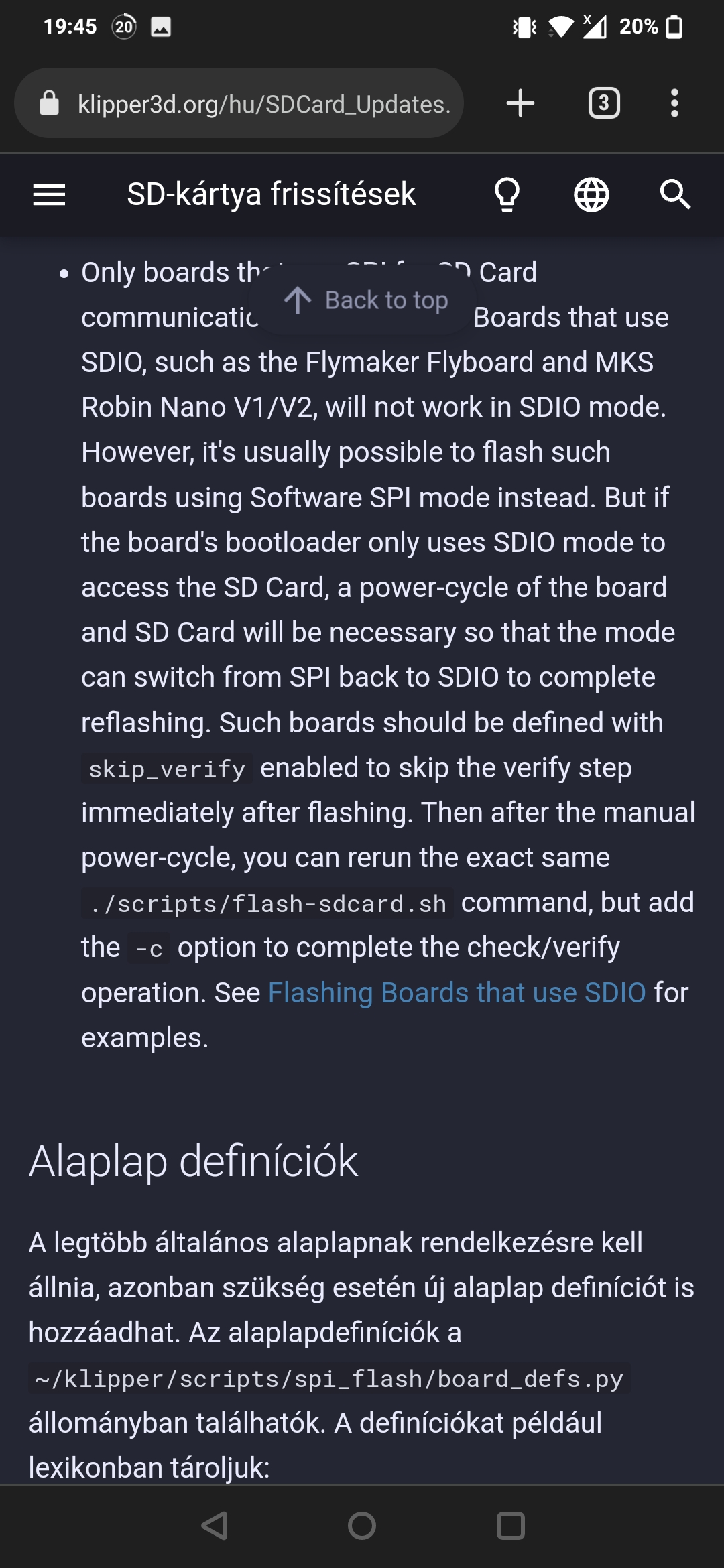 The Klipper site and the Hungarian language · KlipperScreen KlipperScreen · Discussion #739 · GitHub