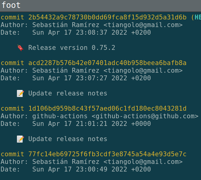 Emoji unicode characters make the rest of the line disappear · Issue #1186 · jonas/tig · GitHub