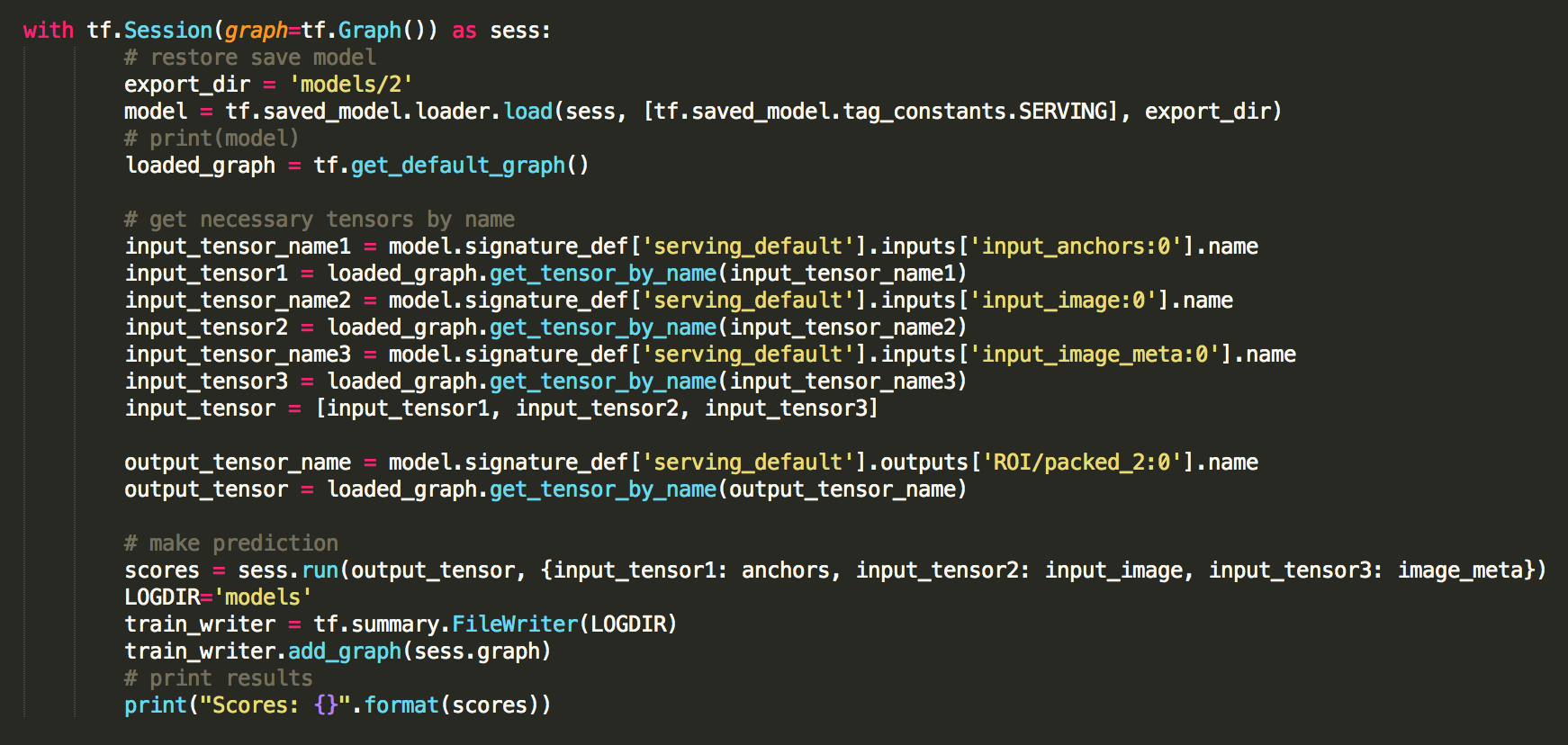 Complex model with multiple input/output · Issue #1370 · tensorflow ...