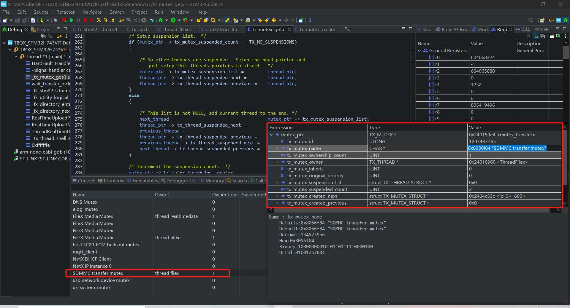 使用mutex跑死 · Issue #195 · eclipse-threadx/threadx · GitHub