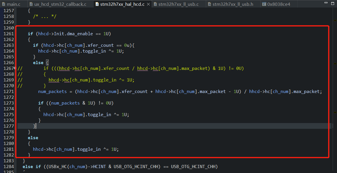 usb dma无法正常工作 · Issue #28 · STMicroelectronics/stm32h7xx-hal-driver · GitHub