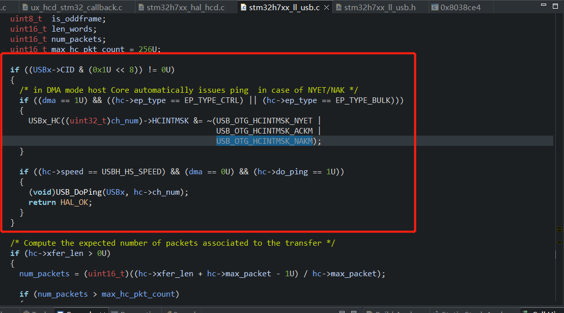 usb dma无法正常工作 · Issue #28 · STMicroelectronics/stm32h7xx-hal-driver · GitHub