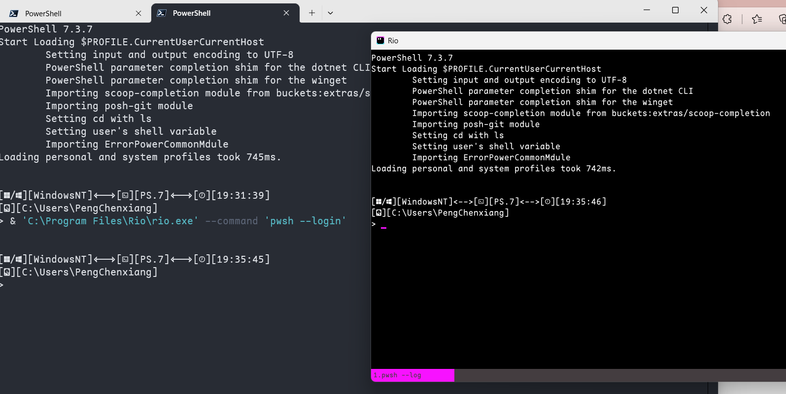 Config Pwsh 7 As Default Shell No Working On Windows 11 · Issue 263 · Raphamorimrio · Github