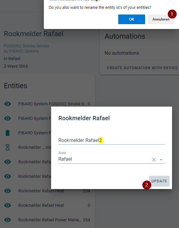 also renaming the entity id's of your entities after updating device name · Issue #5355 · home ...