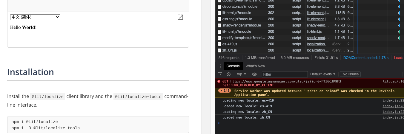 localization example doesn't work · Issue #395 · lit/lit.dev · GitHub