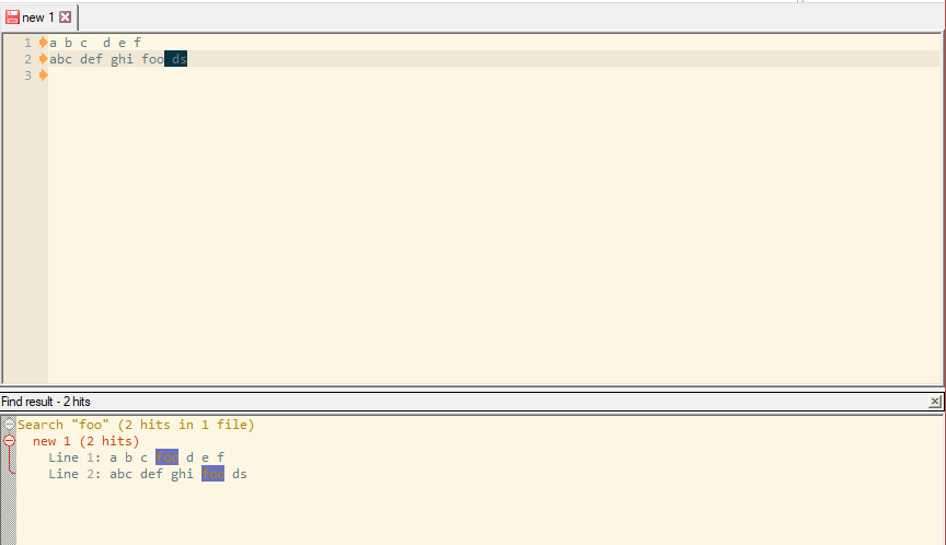Search / All in active file / Navigation · Issue #4433 · notepad-plus ...