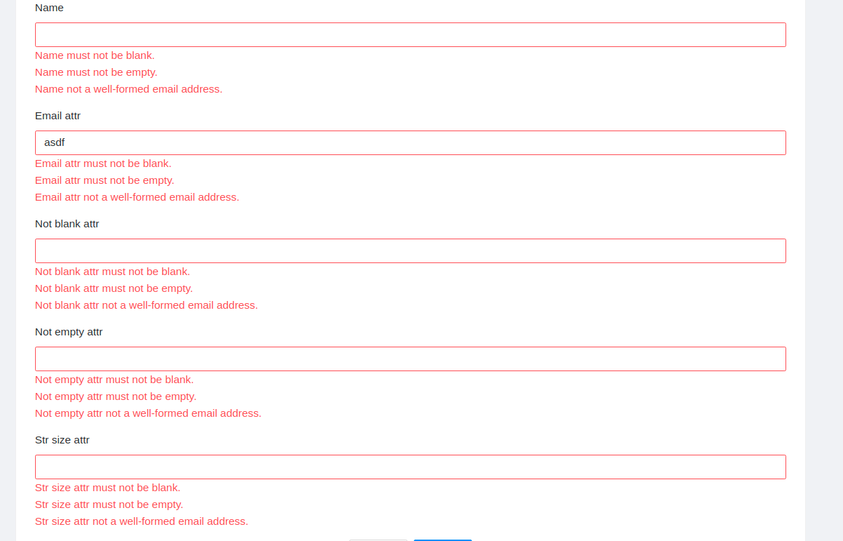 Client-side bean validation · Issue #744 · Haulmont/jmix-frontend · GitHub