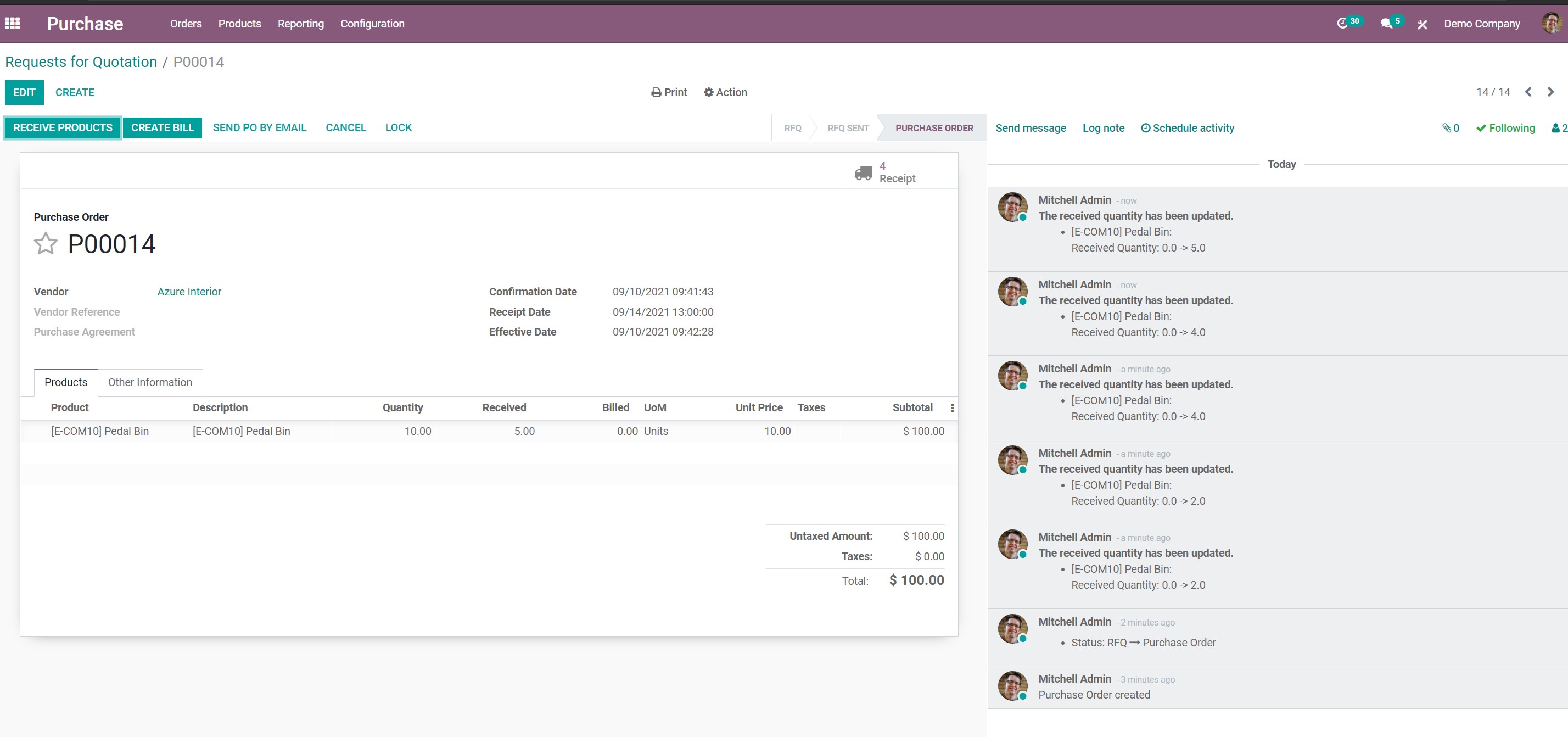 Unwanted Exception S Occurred Message On Stock Picking · Issue 76297 · Odoo Odoo · Github