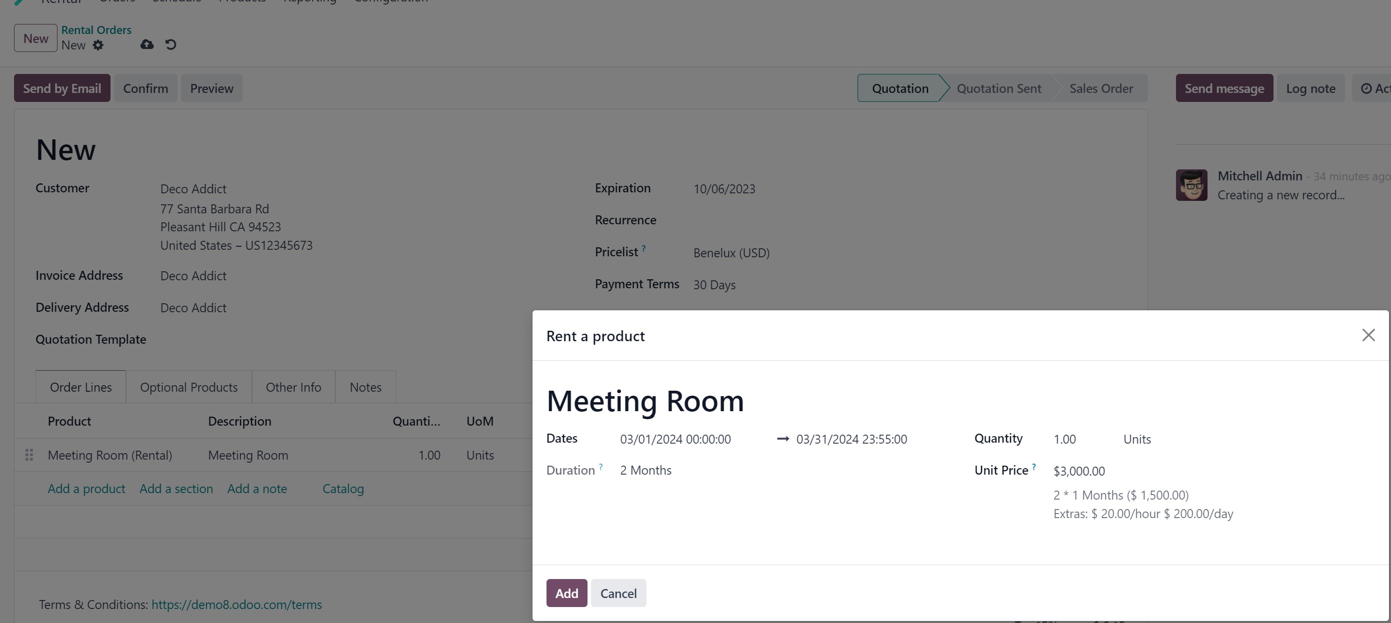 Wrong number of months in rental on March · Issue #134448 · odoo/odoo · GitHub
