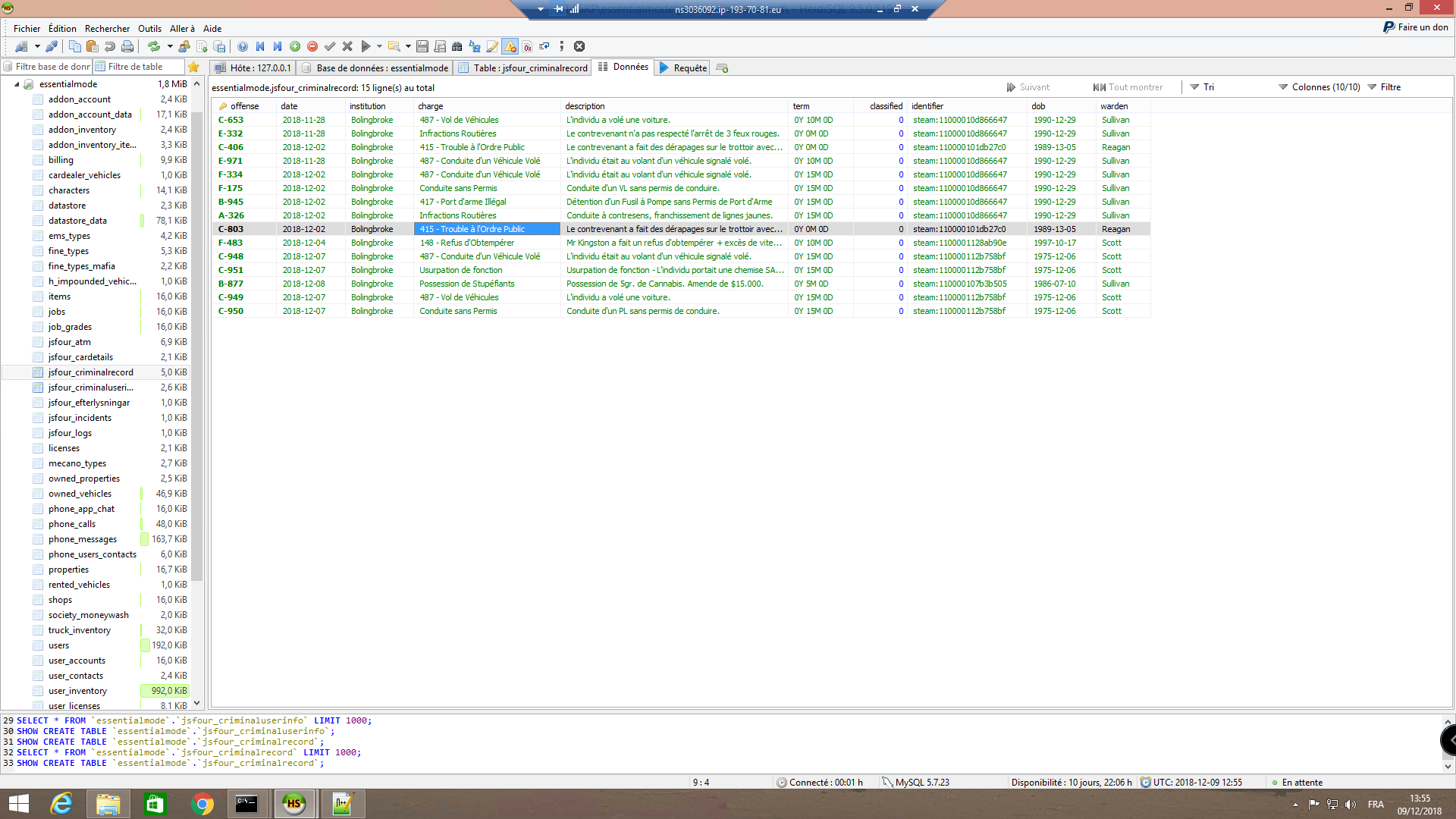 impossible search · Issue #8 · jonassvensson4/jsfour-criminalrecord · GitHub