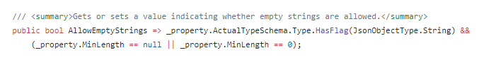AllowEmptyStrings not generated in CSharp · Issue #1438 · RicoSuter/NSwag · GitHub