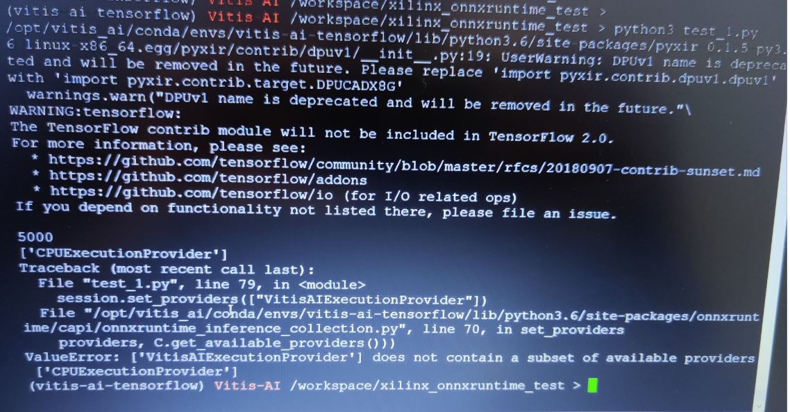 VitisAIExecutionProvider is not shown in the available providers · Issue #6568 · microsoft ...