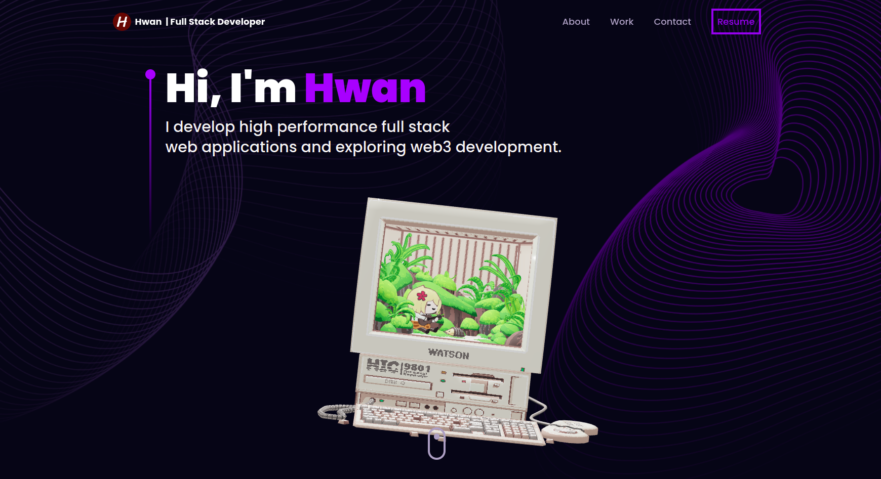 GitHub - ZenoHwanEth/3d_portfolio: 3D portfolio website