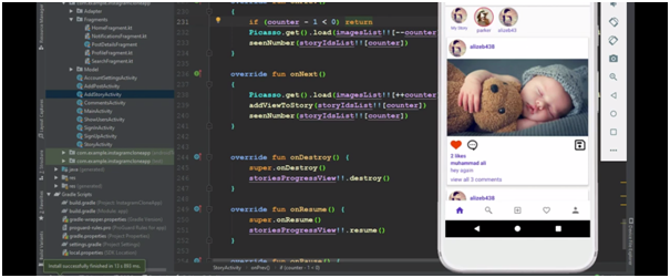 GitHub - ishu-thakur/GrinderGram-Andriod-app: GOOGLE Project #30DaysOfKotlin