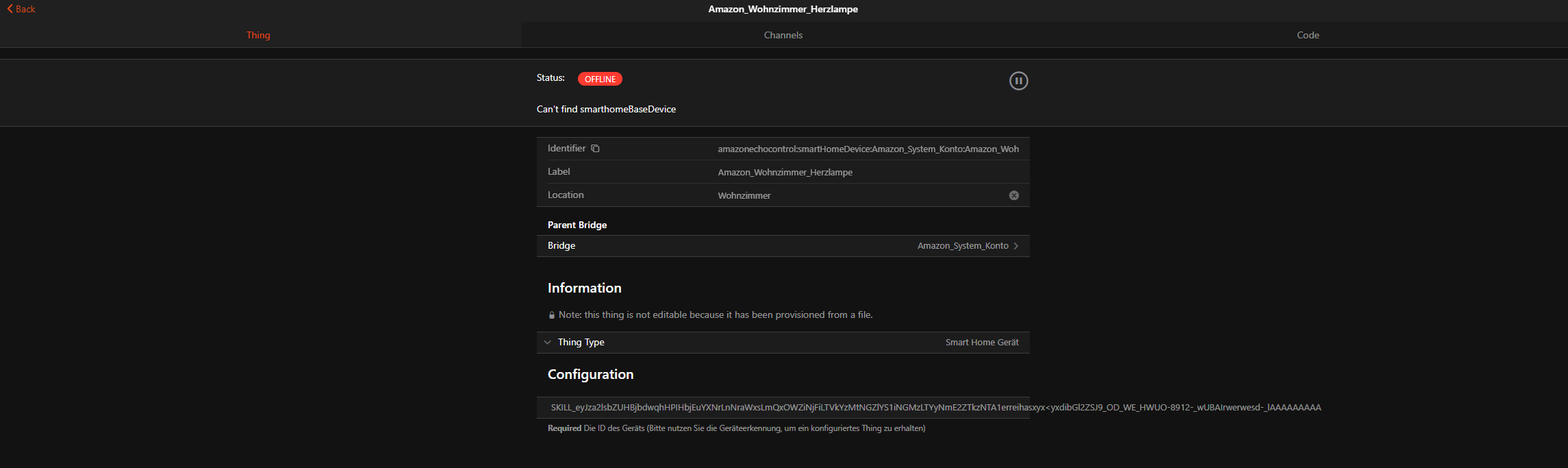 Add text wrapping in the things view · Issue #1803 · openhab/openhab-webui · GitHub
